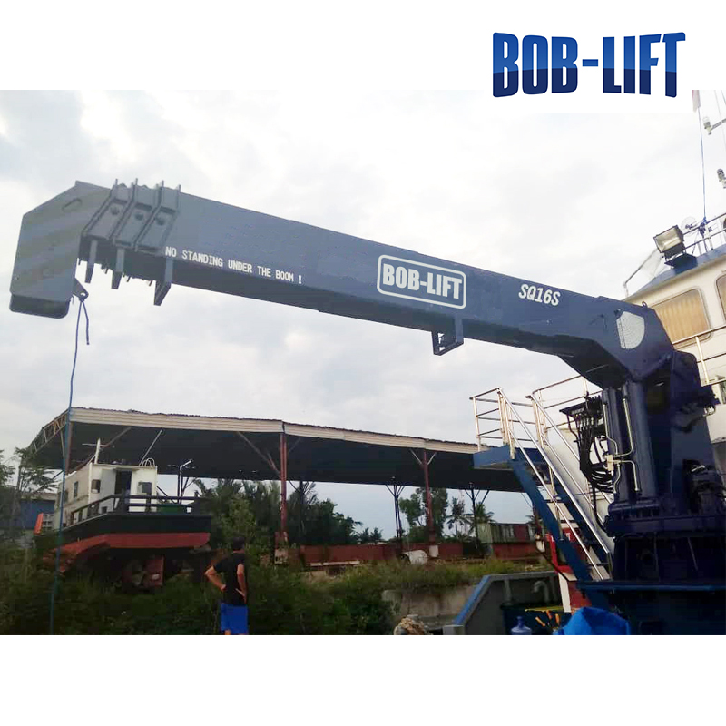 China 16 Ton Telescopic Boom Marine Crane Suppliers, Manufacturers and ...