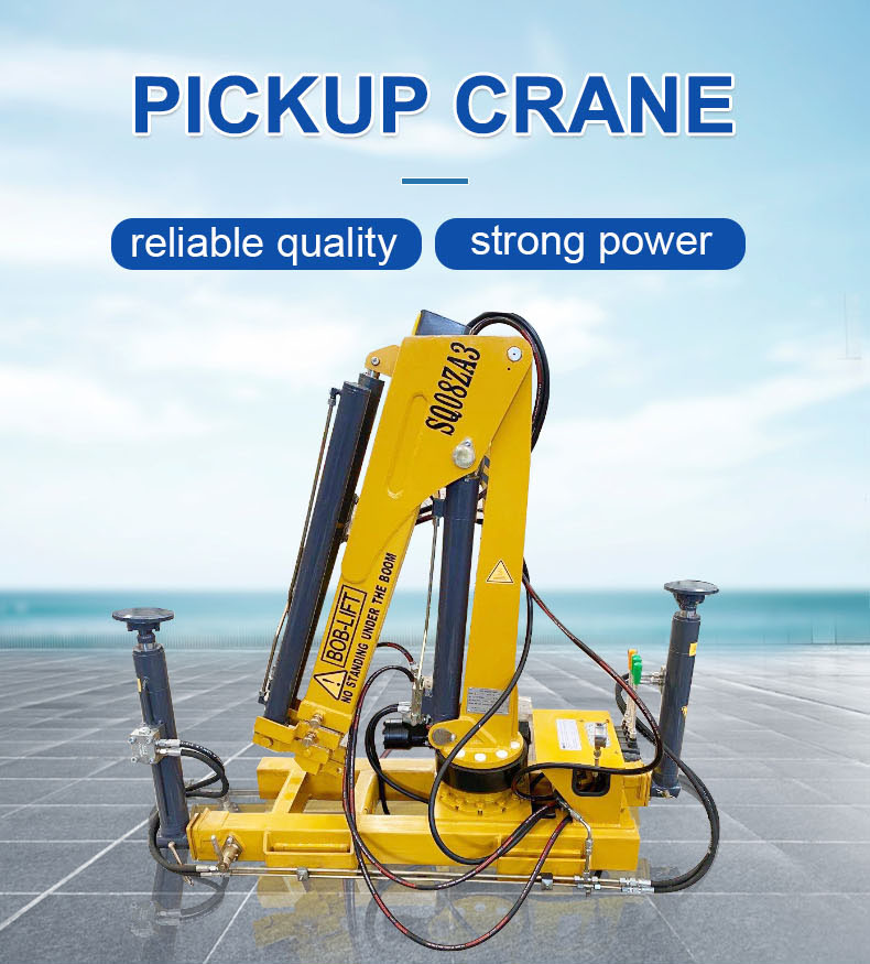 China 800 kg Pickup Crane Without Outriggers - BOB-LIFT